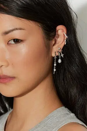 Free People Pearl Earrings