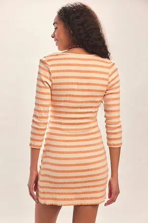 Free People Ember Sleeved Mini Dress
