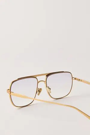 ELISA JOHNSON Jane Metal Aviator Sunglasses