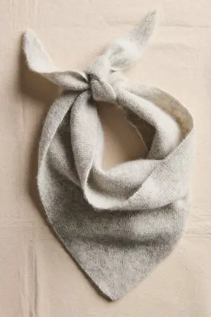 Free People Perfect Cashmere Triangle Scarf - Grey