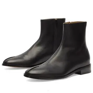 MAISON MARGIELA Seam Stitch Leather Ankle Boots