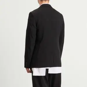 Comme Des Garçons Wool Single Breasted Blazer