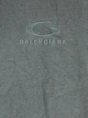 Balenciaga Loop Sports' T-shirt - Gray