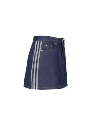Rick Owens Floral Ruffled Mini Skirt - Blue