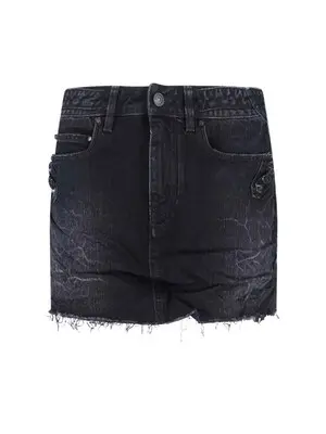 Balenciaga City' Mini Denim Skirt