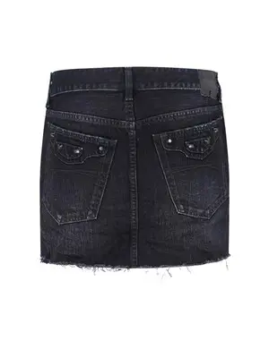 Balenciaga City' Mini Denim Skirt