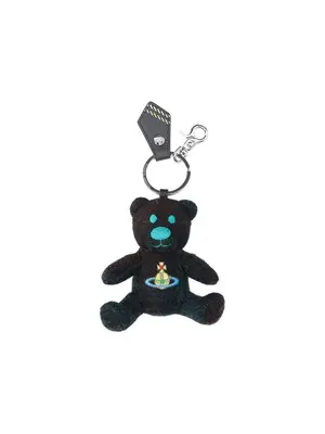 VIVIENNE WESTWOOD Teddy Bear Keyring Black