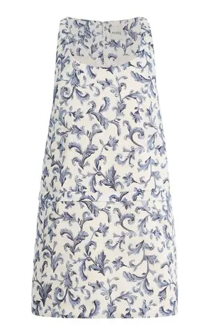 POSSE Rue Baroque-Print Mini Dress