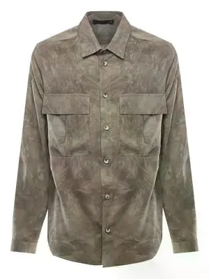 GIULIANO GALIANO Kito Patch-pocket Button Shirt