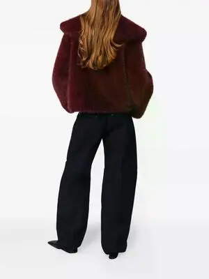 Apparis Yara Single-breasted Coat - Red
