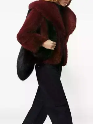 Apparis Yara Single-breasted Coat - Red