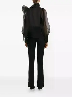 LITA COUTURE Ellise Long-sleeve Blouse - Black