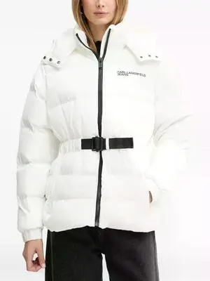 Karl Lagerfeld Puffer Jacket - White
