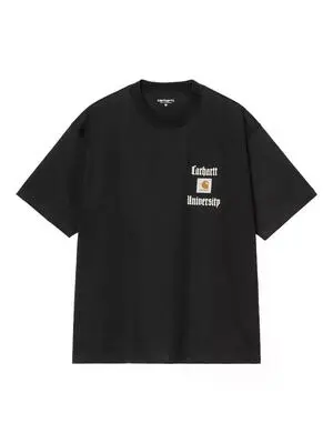 Carhartt Work In Progress Schooling Heart T-shirt - Black