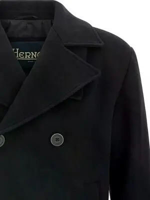 Herno Double-breasted High-neck Coat