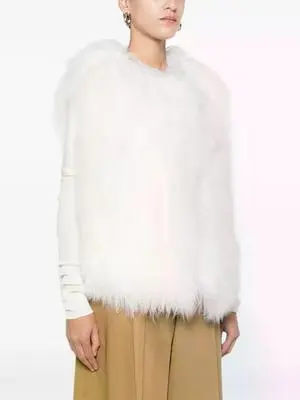 P.a.r.o.s.h Lamb Fur Gilet