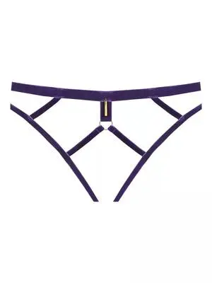 MAISON CLOSE Velvet Open Briefs