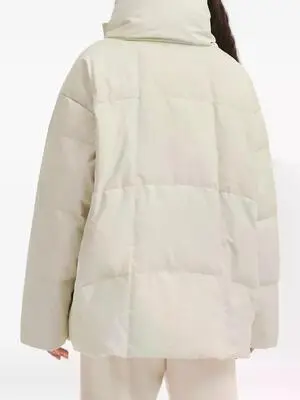 B+AB Quilted Funnel-neck Jacket - Neutrals