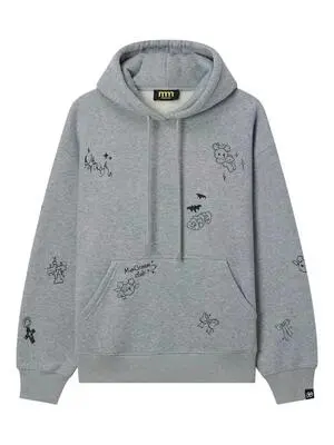 MINI CREAM Graphic-print Drawstring Hoodie