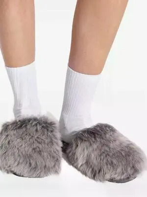 UGG Fur-lined Slippers - Grey