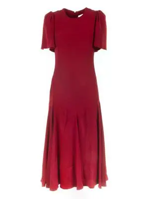 Alexander McQueen Round-neck Midi Dress