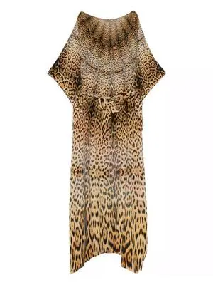 Roberto Cavalli Leopard-print Dress