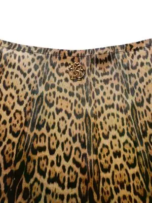 Roberto Cavalli Leopard-print Dress