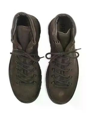 Premiata Lace-up Leather Boots