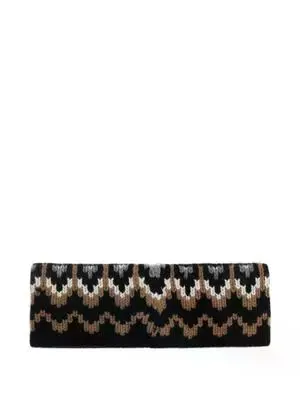 Bogner Patterned Headband - Black