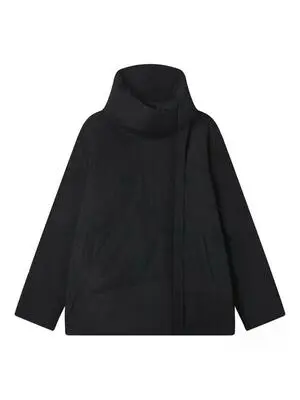 B+AB Funnel-neck Zip Jacket - Black