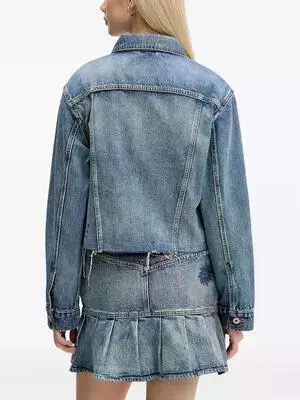 Hugo Embroidered-motif Denim Jacket
