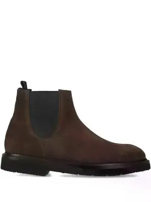 Premiata Pull Tab Suede Chelsea Boots