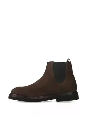 Premiata Pull Tab Suede Chelsea Boots