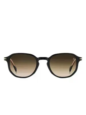 DB EYEWEAR BY DAVID BECKHAM Square Frame Sunglasses - Black