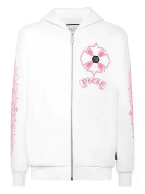 Philipp Plein Zip-fastening Hoodie