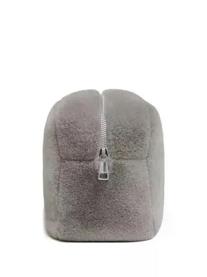 Apparis Jumbo Noor Top-zip Makeup Bag - Grey