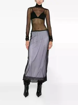MSGM Mesh Maxi Skirt