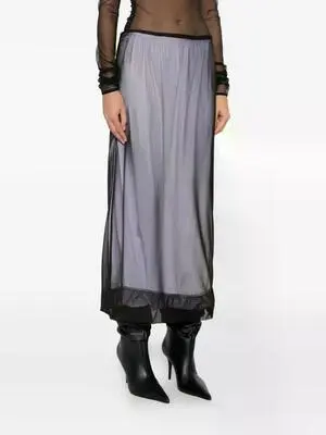 MSGM Mesh Maxi Skirt