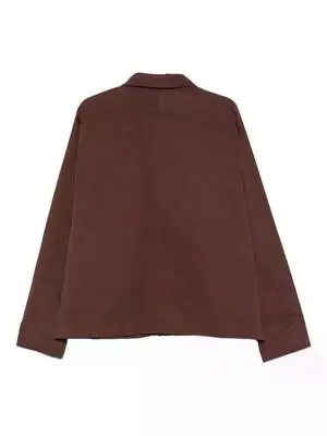 Adidas Logo-embroidered Shirt Jacket