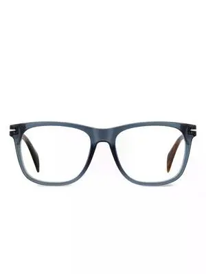 DB EYEWEAR BY DAVID BECKHAM Square-frame Glasses - Blue