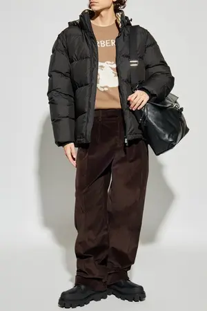 Burberry Corduroy Pleated Trousers