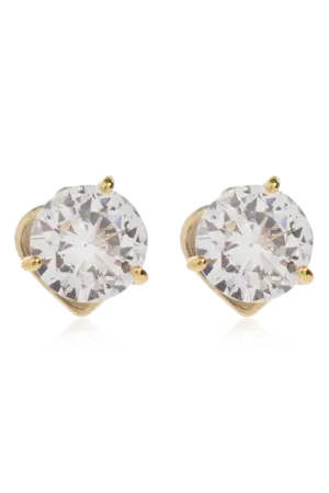 Kate Spade New York Cubic Zirconia Stud Earrings - Gold