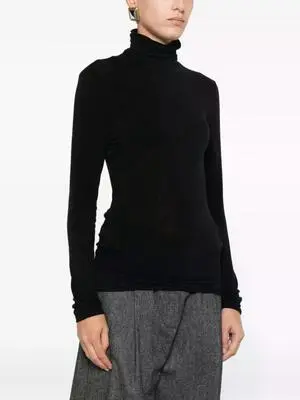SOLOTRE Roll-neck Top