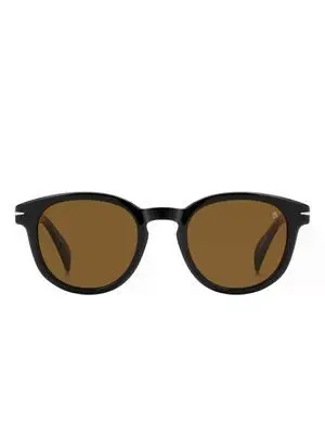 DB EYEWEAR BY DAVID BECKHAM Round-frame Sunglasses - Black