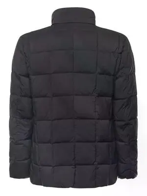 FAY Quilted Zip Jacket - Black