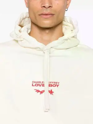 CHARLES JEFFREY Logo-embroidered Hoodie