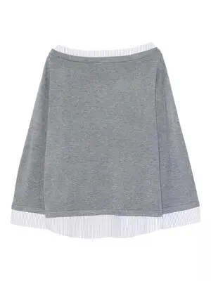 TOUT A COUP Layered Top - Grey