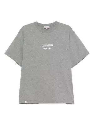 CHARLES JEFFREY Logo-embroidered T-shirt