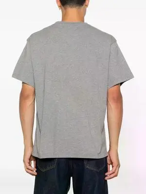 CHARLES JEFFREY Logo-embroidered T-shirt