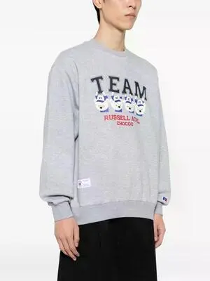CHOCOOLATE X Russell Athletic Graphic-print Sweatshirt - Grey